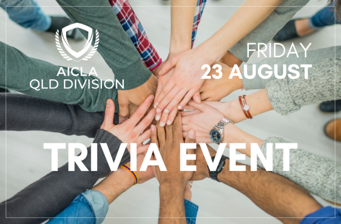 Events from October 16 – July 5 – AICLA