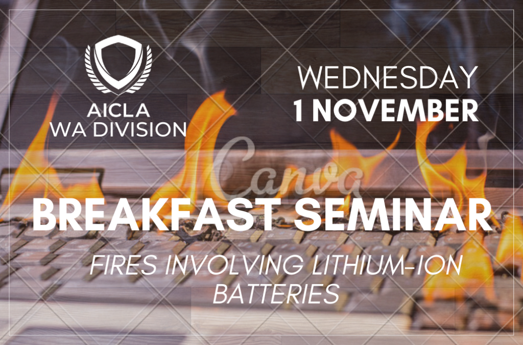 Breakfast Seminar: Burgoynes Consulting - Lithium Batteries ...